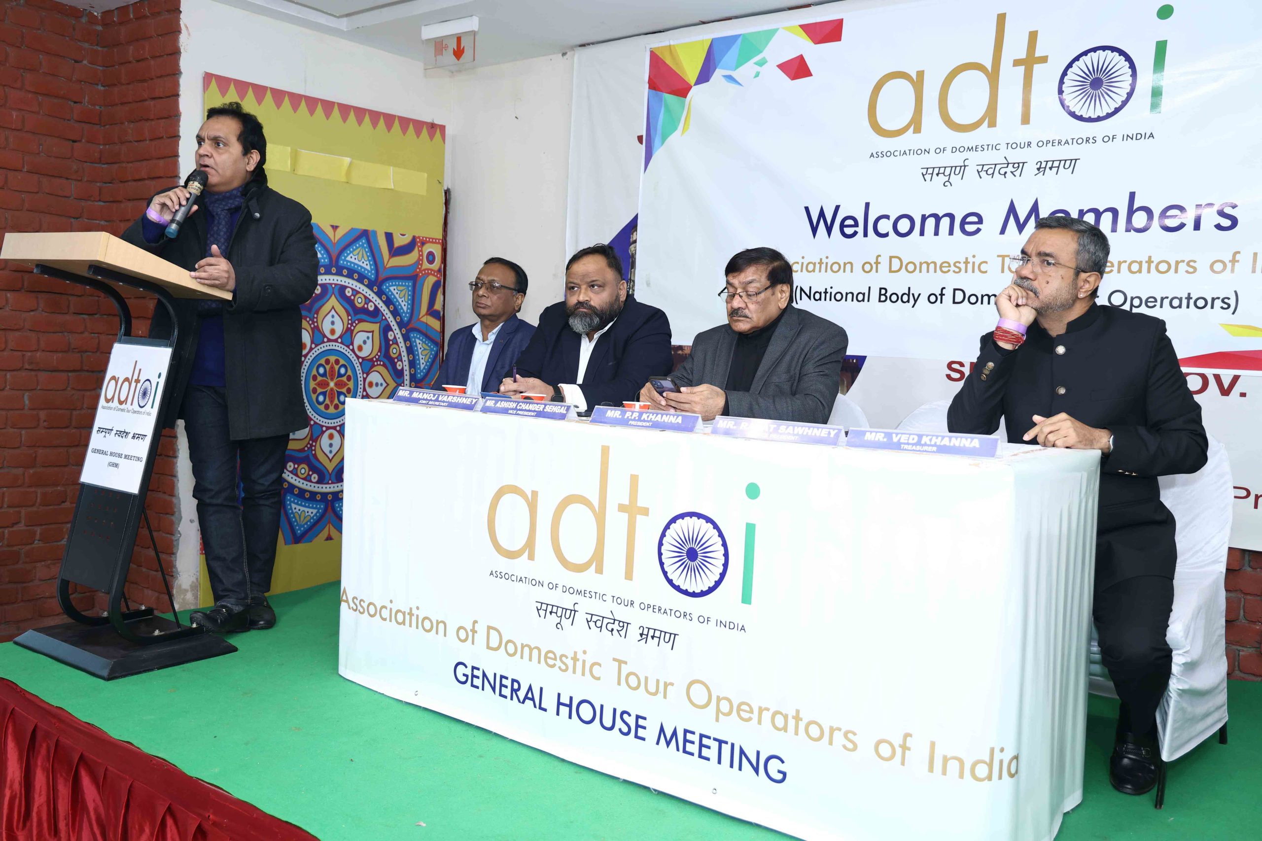 Chokhi Haveli ITE Group Hosts ADTOI monthly meeting in their premises ...