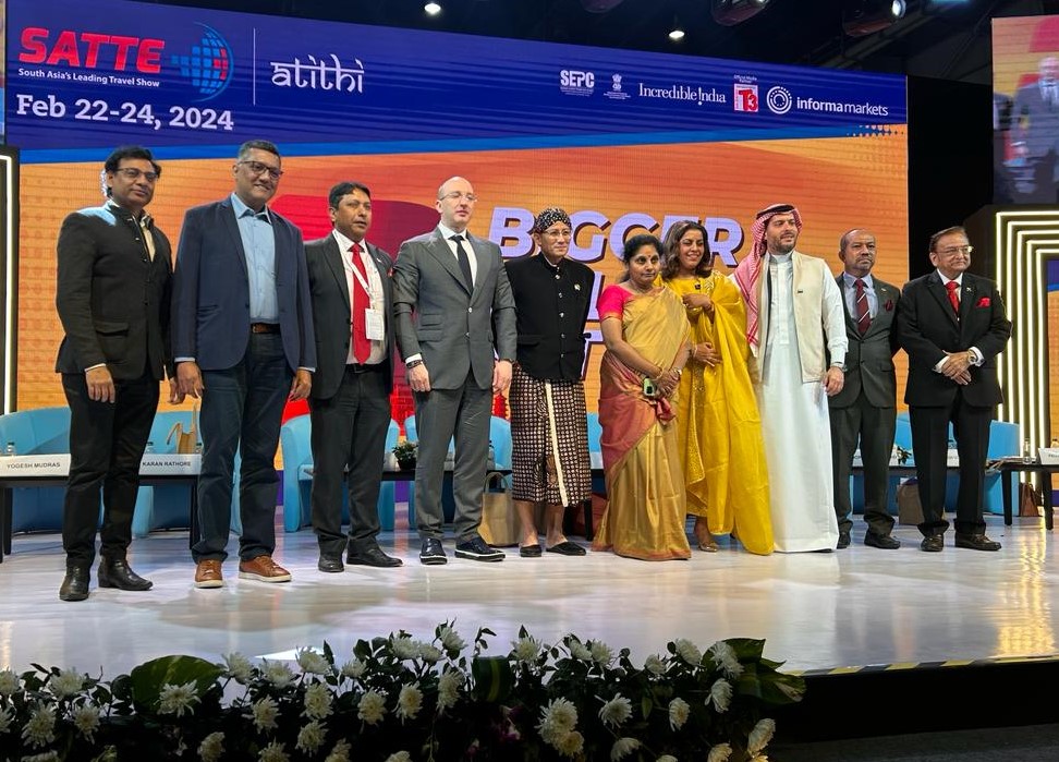 Year’s first major international travel show, SATTE 2024 kicks off with ...